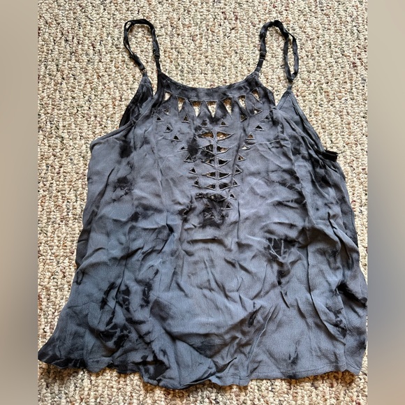 Amuse Society | Tops | Buckle Brand Amuse Society Tie Dye Cutout Tank ...